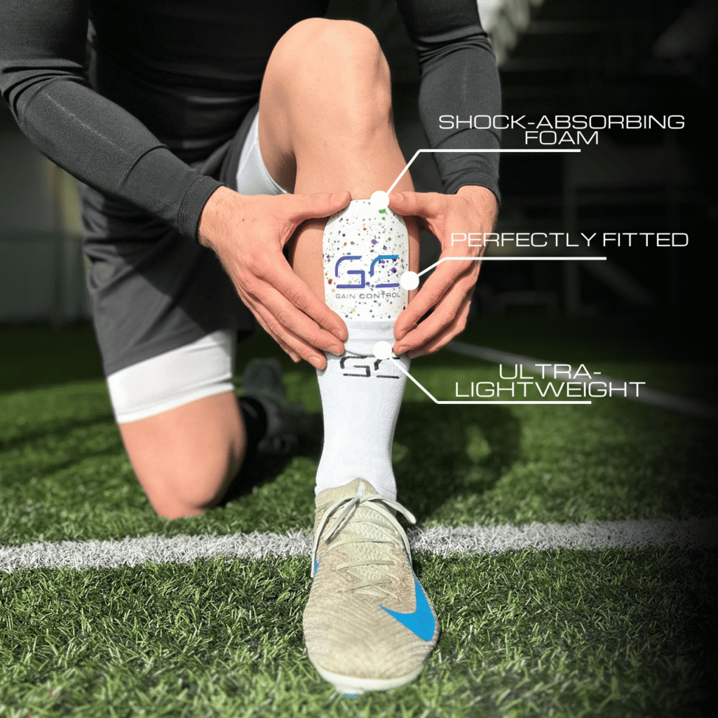 Shin pads Gain Control - RAINBOW RAIN - Gain Control